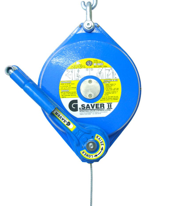 G Saver II Fall Arrester and Rescue Winch - Mainline Lifting Equipment